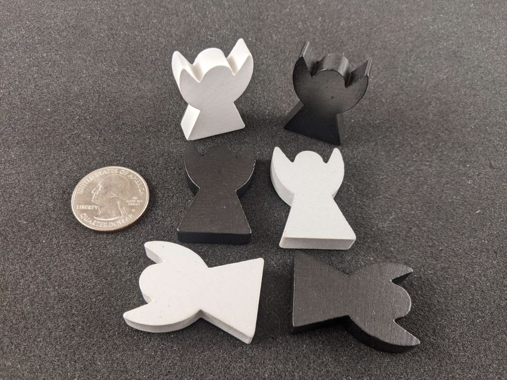Large Angel Meeples - Board Game Modder