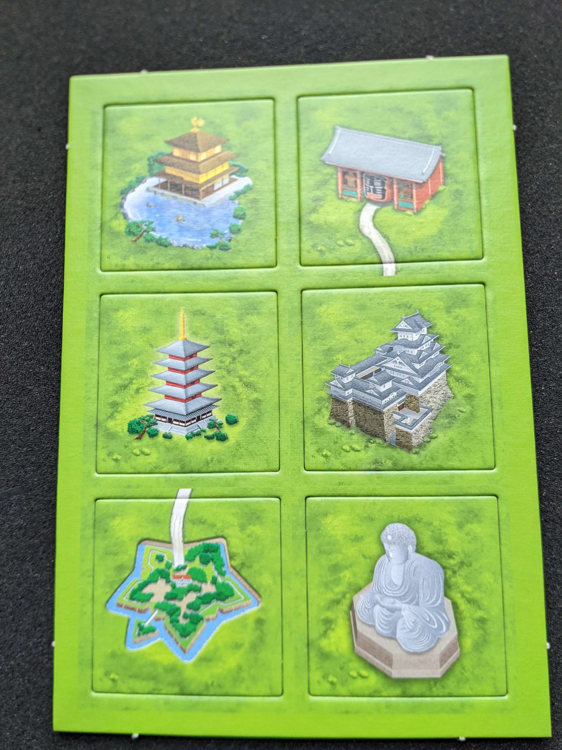 Japanese Carcassonne Buildings - Board Game Modder