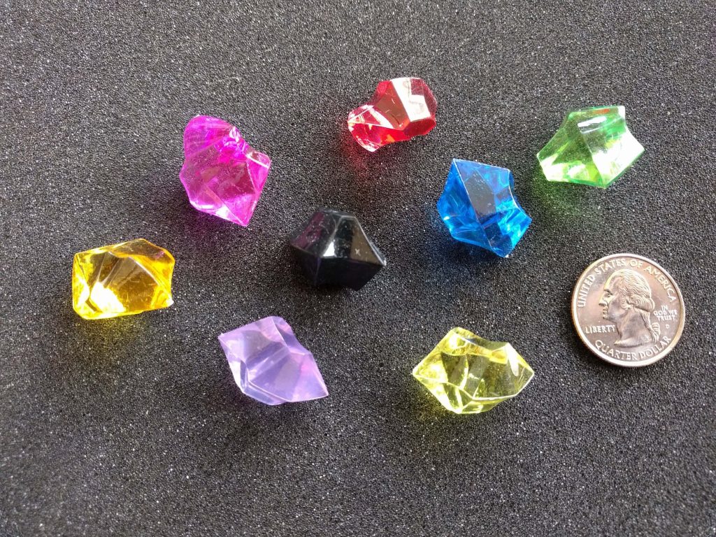Large Crystal Gems - Board Game Modder