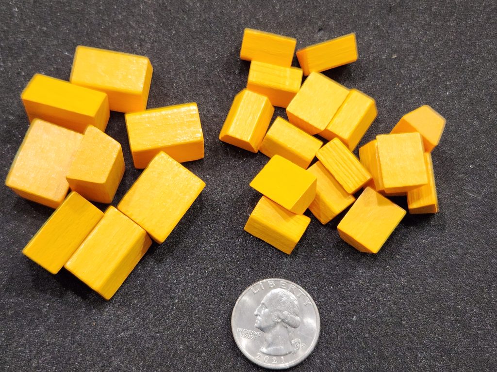 Gold Bar Game Pieces - Board Game Modder